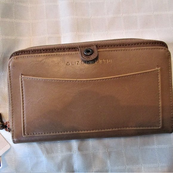 Liz Claiborne | Bags | Vintage Liz Claiborne Wallet Loads Of Room Camel ...